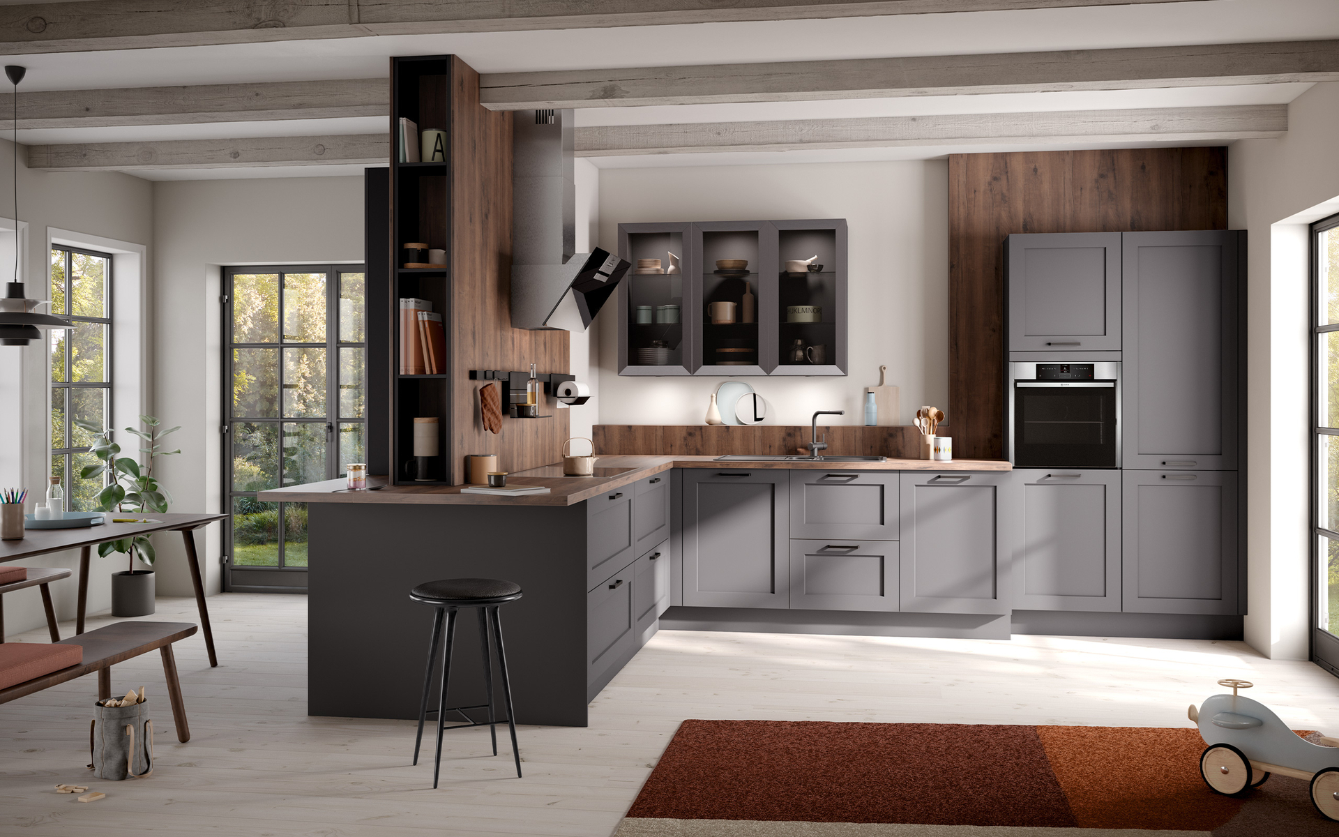 Roma graphite - Cwm Haus Kitchens
