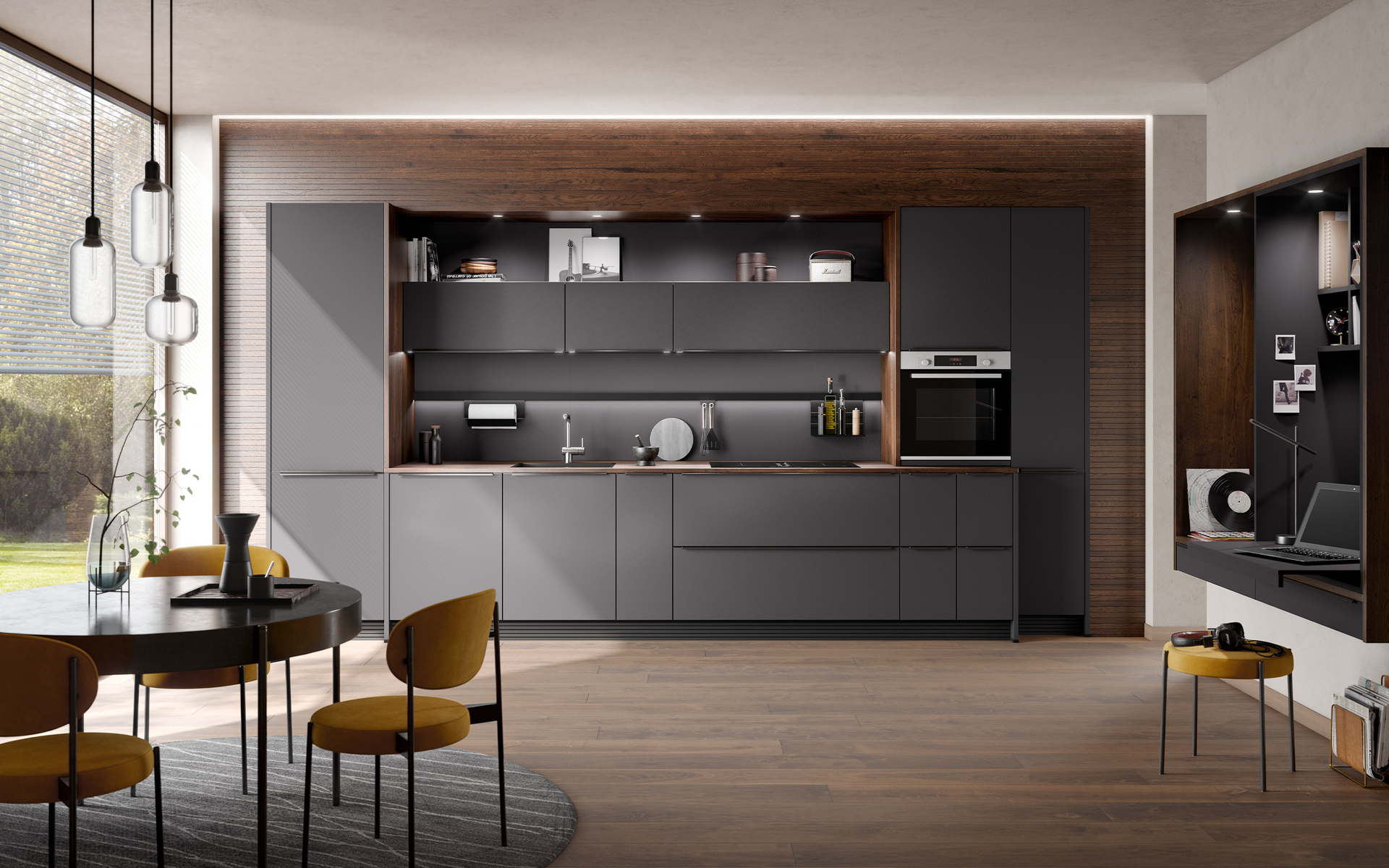 Murano soft graphite - Cwm Haus Kitchens