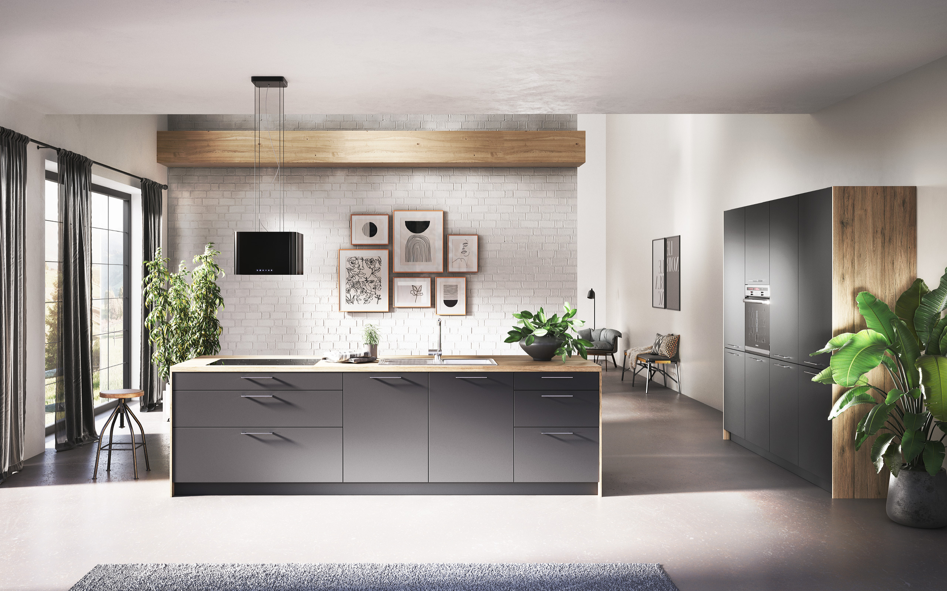 Perfect soft graphite - Cwm Haus Kitchens